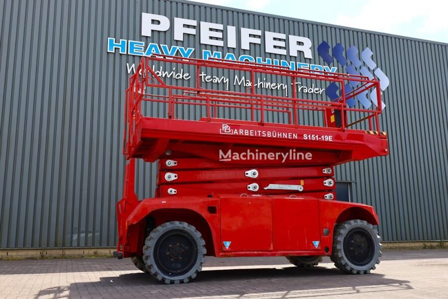 PB Lifttechnik S151-19E 4x4 Electric, 4x4 Drive, 15m Working Heig makazasta platforma