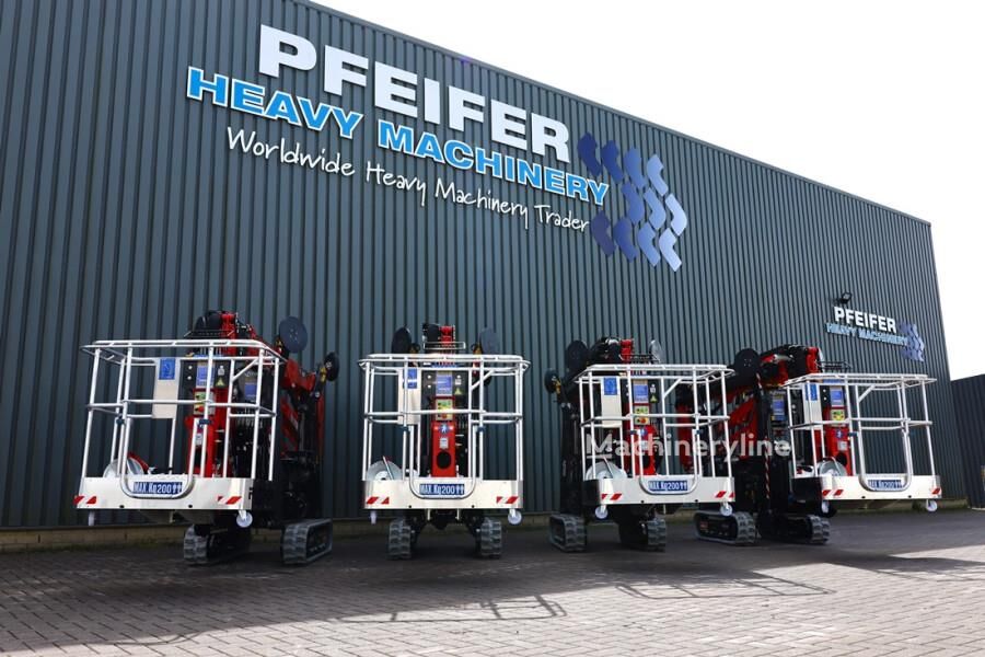 Platform Basket Spider 18.90 PRO CE Declaration, Valid inspection, hidraulična zglobna platforma