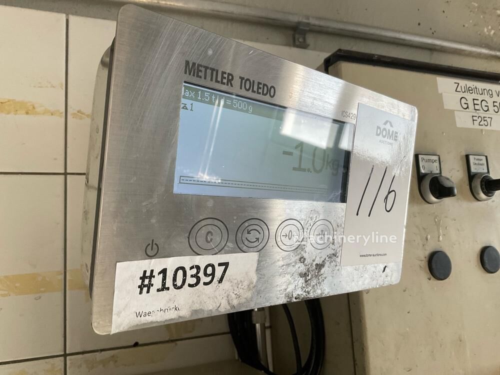 Prodaje se Metler Toledo ICS 429 drugu građevinsku mašinu na aukciji
