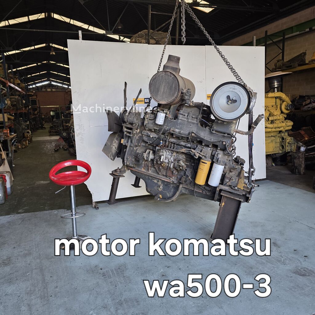Komatsu sa6d140 Komatsu motor za Komatsu Wa500-3 prednjeg utovarivača