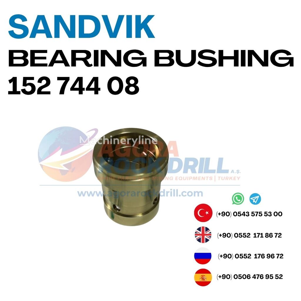 Bearing Bushing 15274408 vešanje - drugi rezervni deo za Sandvik