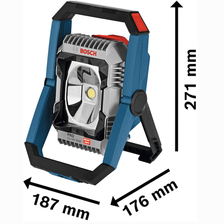 Bosch – Aku led reflektor GLI 18V-3000 Solo – 06014A8100