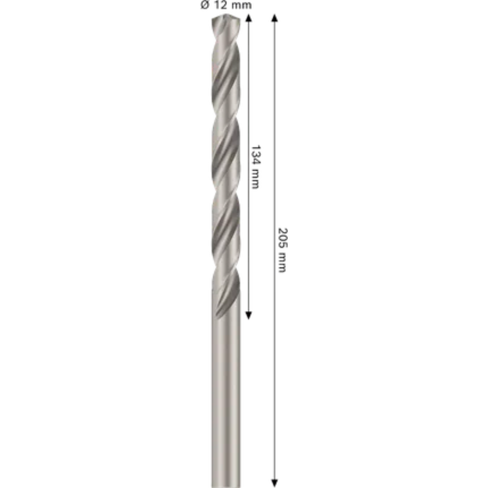 Bosch – PRO METAL HSS-G spiralna burgija za metal, 13X134X205 mm – 2608577698