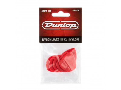 Jim Dunlop 47PXLN JAZZ III XL NYLON PICK 1.38MM
