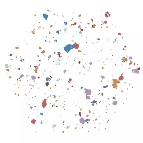PODNE KERAMIČKE PLOČICE STRACCIATELLA WHITE NAT 25×29