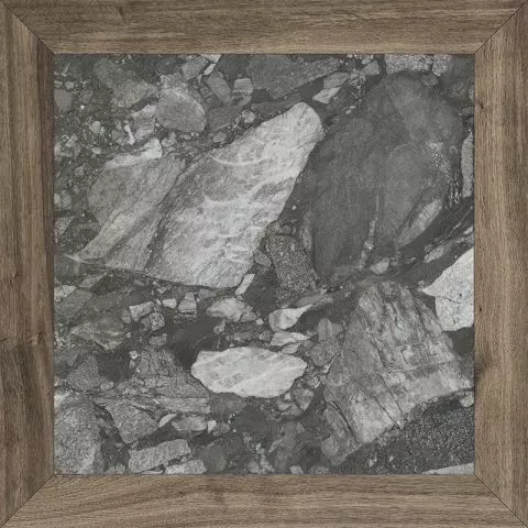 Keramičke pločice podne Losanga Stone Black 90×90