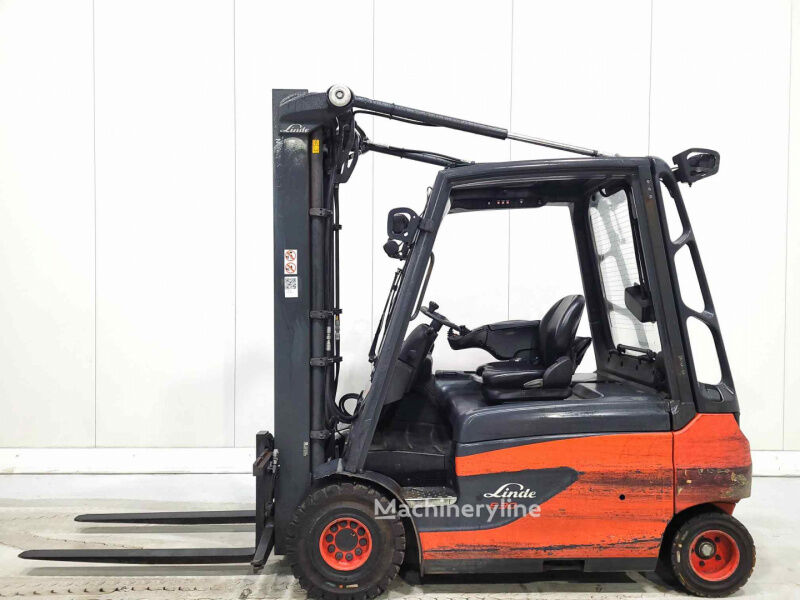 Linde E30L-01 električni viljuškar