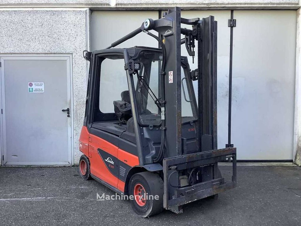 Linde E30-01 4 wheel forklift truck električni viljuškar