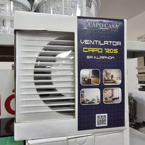 VENTILATOR ZA KUPATILO - CAPO CASA