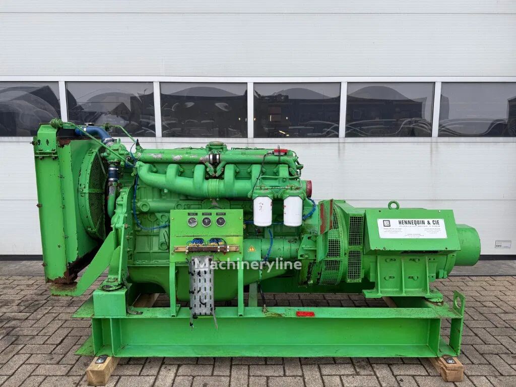 IVECO Fiat Aifo 821 - I Unelec 130 kVA noodstroom aggregaat generators diesel generator