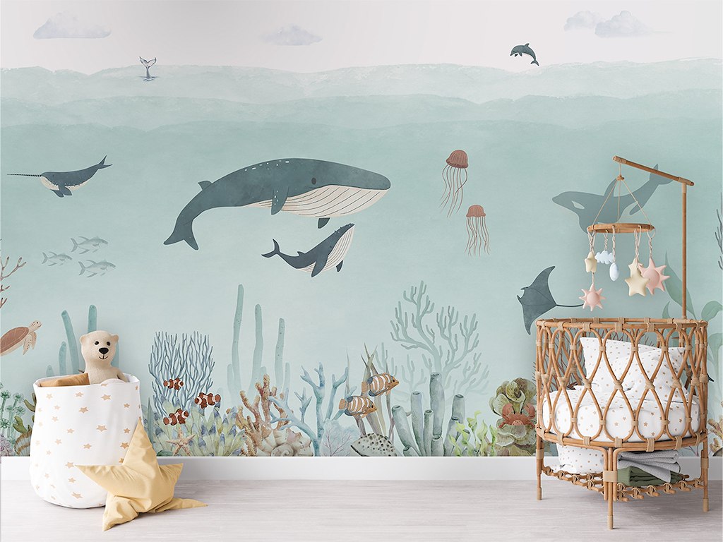 Sensational Sea Blue – Mural