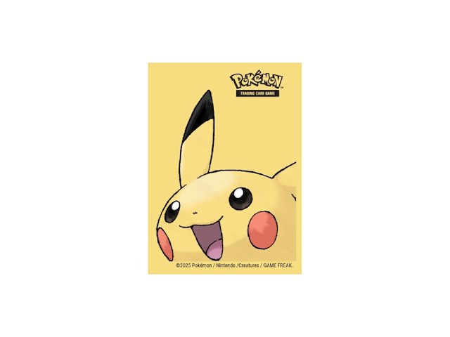 Slivovi za TCG karte set 65 - Ultra Pro, Pikachu, Protector Sleeves, 6.3x8.8 cm