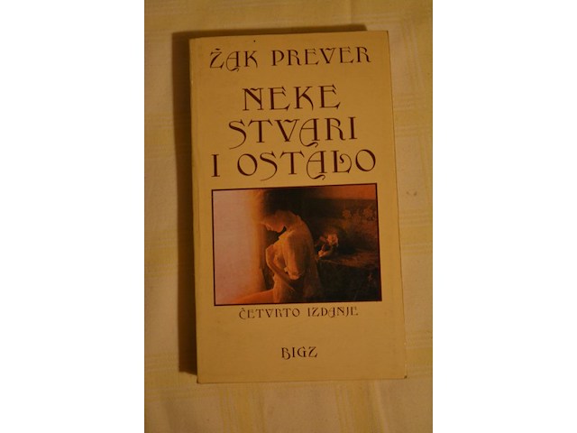NEKE STVARI I OSTALO - Žak Prever