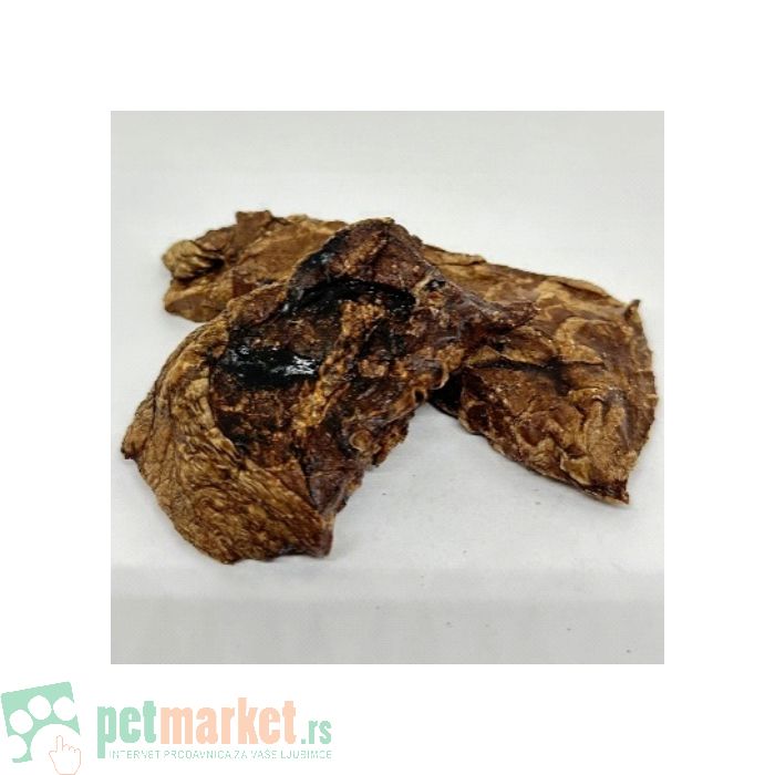Crazy Pet Lovers: Sušena goveđa pluća Dried Beef Lungs, 80 gr