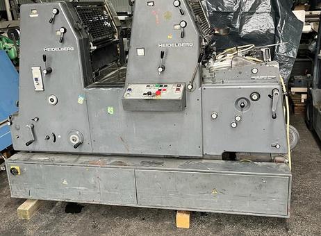 Ofset štamparska mašina 2 boje Heidelberg GTO 52-2 ZPN Verified seller