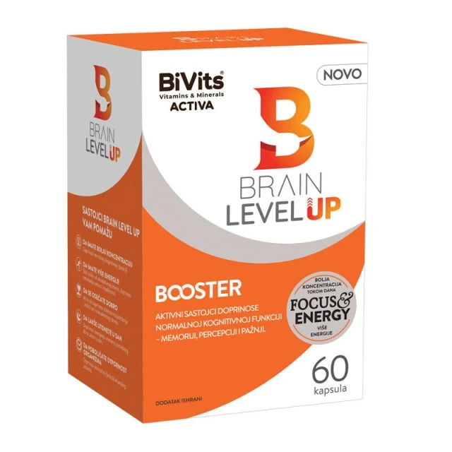 BIVITS ACTIVA BRAIN LEVEL UP BOOSTER 60 KAPSULA
Opis
INFORMACIJE
NALOG
SERVIS
KORISNI LINKOVI