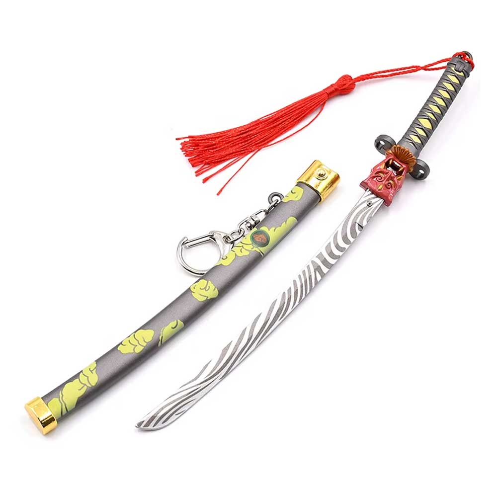 Sword Keychain - Onimaru Kunitsuna Sword (Black)