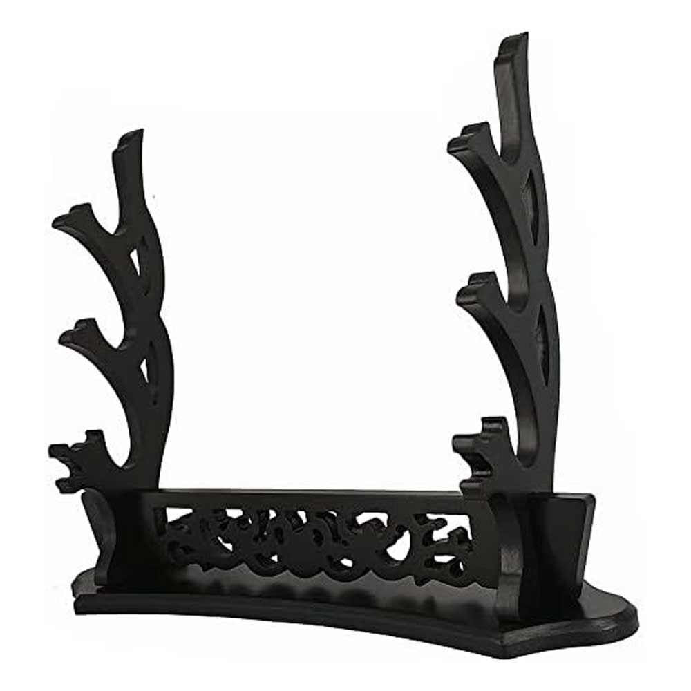 Sword Stand - Densitiy Board Black Ornament L