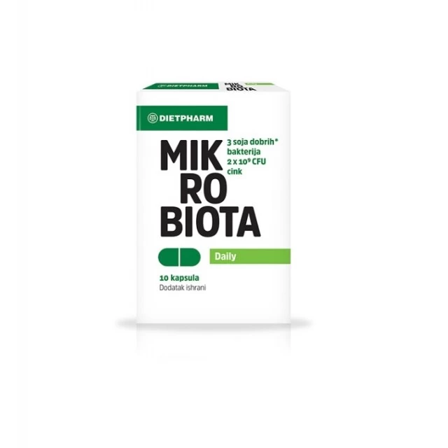 MIKROBIOTA DAILY KAPSULE A10
Opis
INFORMACIJE
NALOG
SERVIS
KORISNI LINKOVI