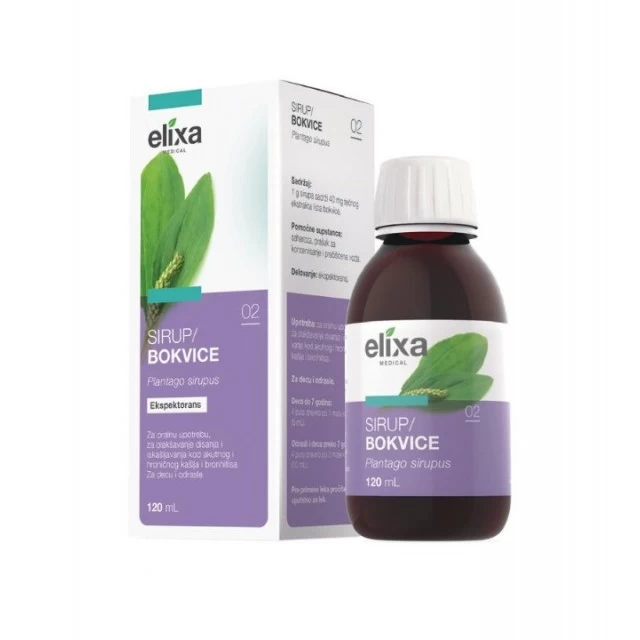 ELIXA SIRUP BOKVICE 120ML
Opis
INFORMACIJE
NALOG
SERVIS
KORISNI LINKOVI