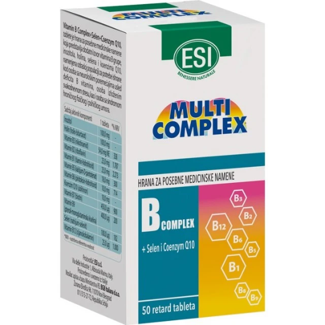VITAMIN B COMPLEX + SELEN + KOENZIM Q10 50 RETARD TABLETA
Opis
INFORMACIJE
NALOG
SERVIS
KORISNI LINKOVI