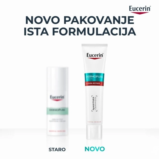 EUCERIN DERMOPURE CLINICAL HYDRA REPAIR KREMA 40ML
Opis
INFORMACIJE
NALOG
SERVIS
KORISNI LINKOVI
