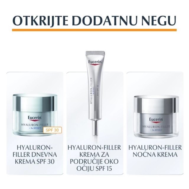EUCERIN HYALURON FILLER SERUM SA VITAMINOM C 3X3,5ML
Opis
INFORMACIJE
NALOG
SERVIS
KORISNI LINKOVI
