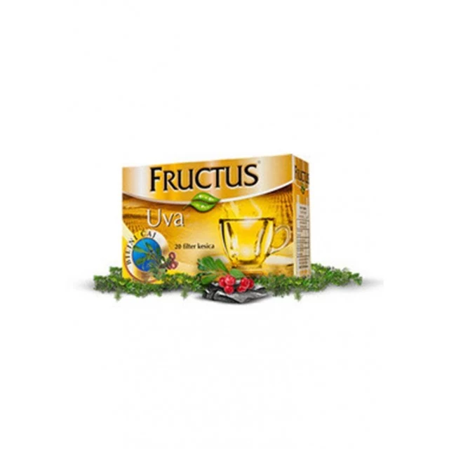 FRUCTUS UVA FILTER ČAJ A20
Opis
INFORMACIJE
NALOG
SERVIS
KORISNI LINKOVI