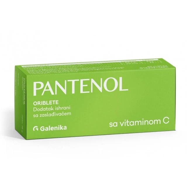 PANTENOL ORIBLETE SA VITAMINOM C
Opis
INFORMACIJE
NALOG
SERVIS
KORISNI LINKOVI