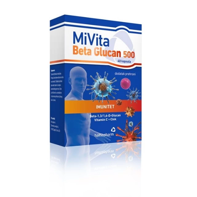 MIVITA BETA GLUCAN 500 KAPSULE A40
Opis
INFORMACIJE
NALOG
SERVIS
KORISNI LINKOVI