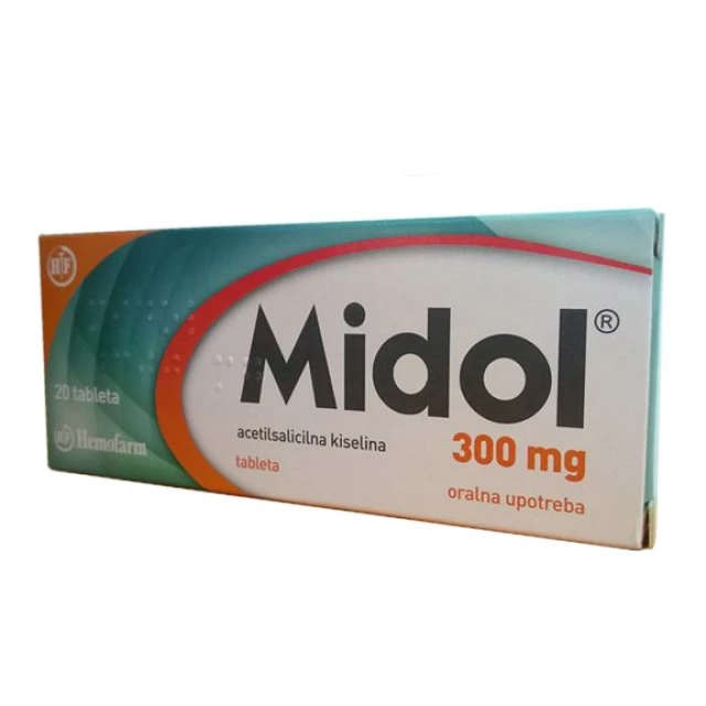 MIDOL TABLETE 300MG A20
Opis
INFORMACIJE
NALOG
SERVIS
KORISNI LINKOVI