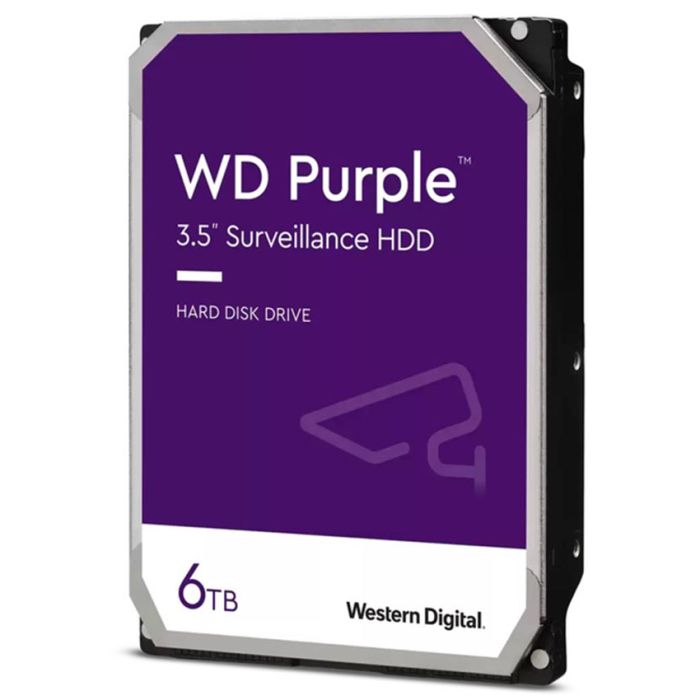 Hard disk Western Digital 6TB 3.5'' SATA III 64MB IntelliPower WD64PURZ Purple