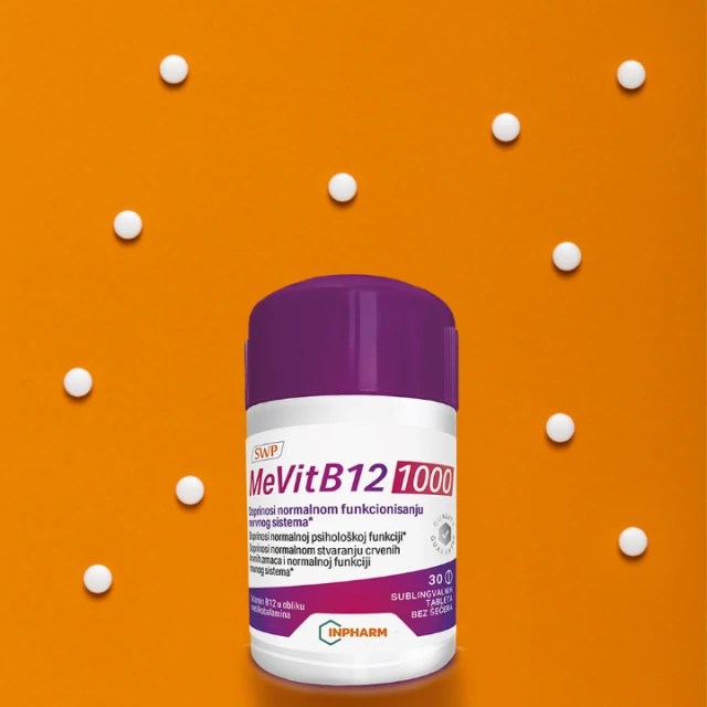 MEVIT B12 1000MCG TABLETE A30
Opis
INFORMACIJE
NALOG
SERVIS
KORISNI LINKOVI
