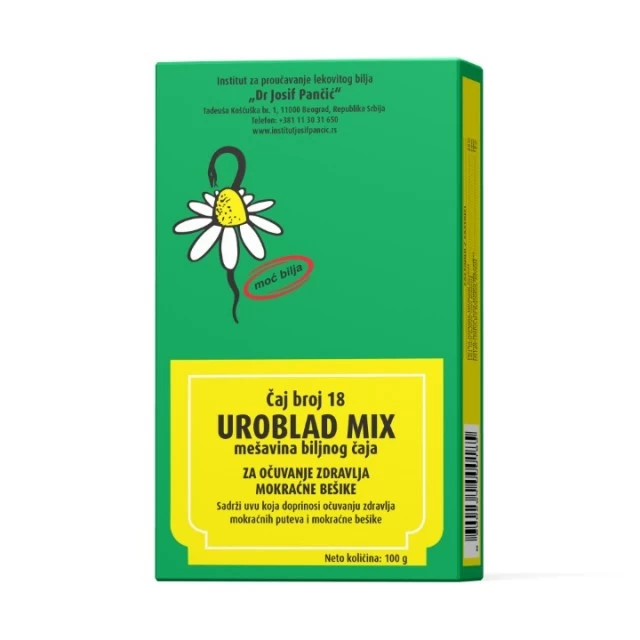 CAJ 18 UROBLAD MIX 100G
Opis
INFORMACIJE
NALOG
SERVIS
KORISNI LINKOVI