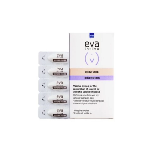 EVA INTIMA RESTORE OVULES 10X5G
Opis
INFORMACIJE
NALOG
SERVIS
KORISNI LINKOVI