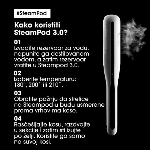 LOREAL PROFESSIONNEL STEAMPOD 3.0 PRESA ZA KOSU
Opis
INFORMACIJE
NALOG
SERVIS
KORISNI LINKOVI