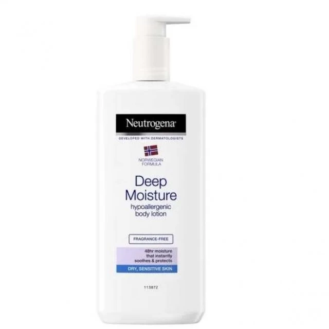 NEUTROGENA HIPOALERGIJSKI LOSION 400 ML
Opis
INFORMACIJE
NALOG
SERVIS
KORISNI LINKOVI