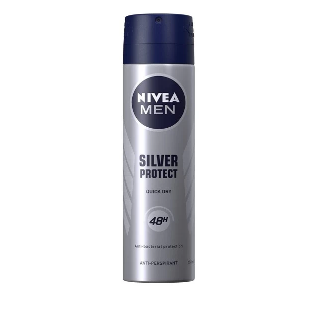 NIVEA DEZODORANS SILVER PROTECT ZA MUŠKARCE 150ML
Opis
INFORMACIJE
NALOG
SERVIS
KORISNI LINKOVI