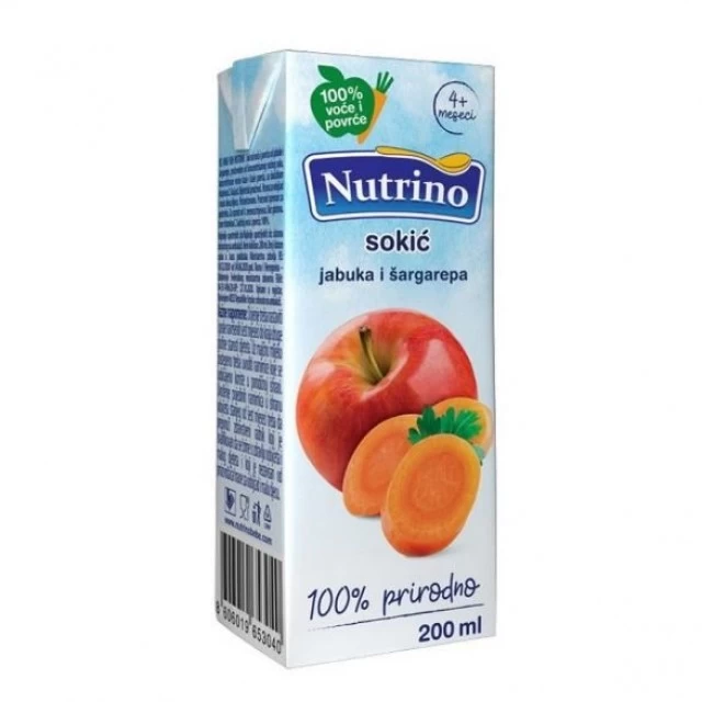 NUTRINO SOKIĆ JABUKA I ŠARGAREPA 200ML
Opis
INFORMACIJE
NALOG
SERVIS
KORISNI LINKOVI