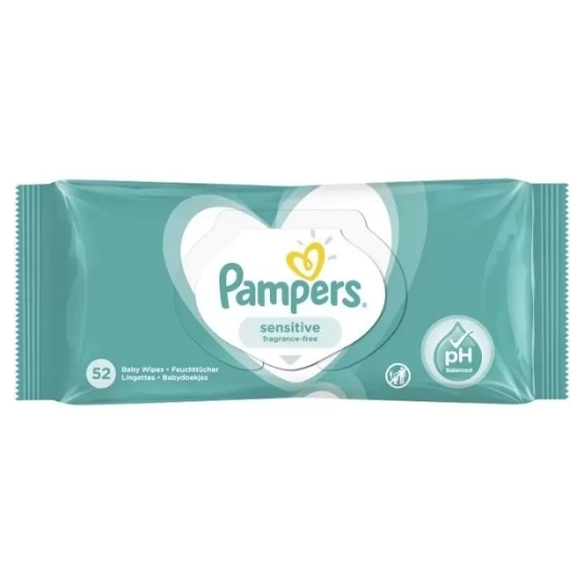 PAMPERS VLAŽNE MARAMICE SENSITIVE A52