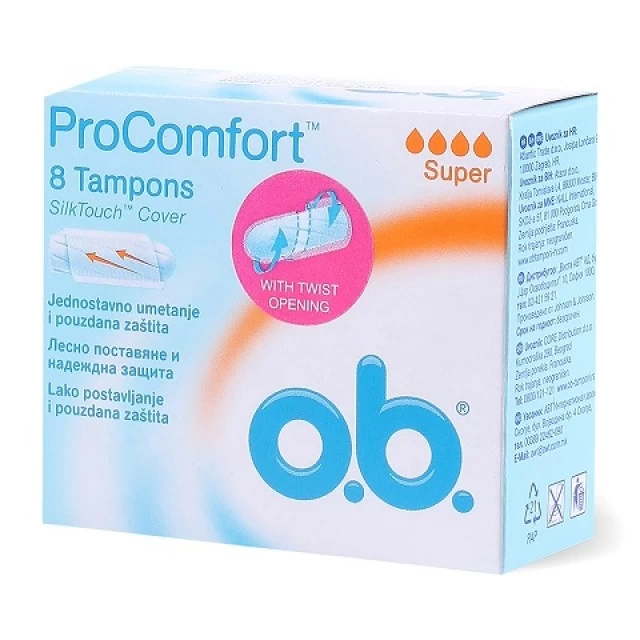 TAMPONI O.B. SUPER A8
Opis
INFORMACIJE
NALOG
SERVIS
KORISNI LINKOVI