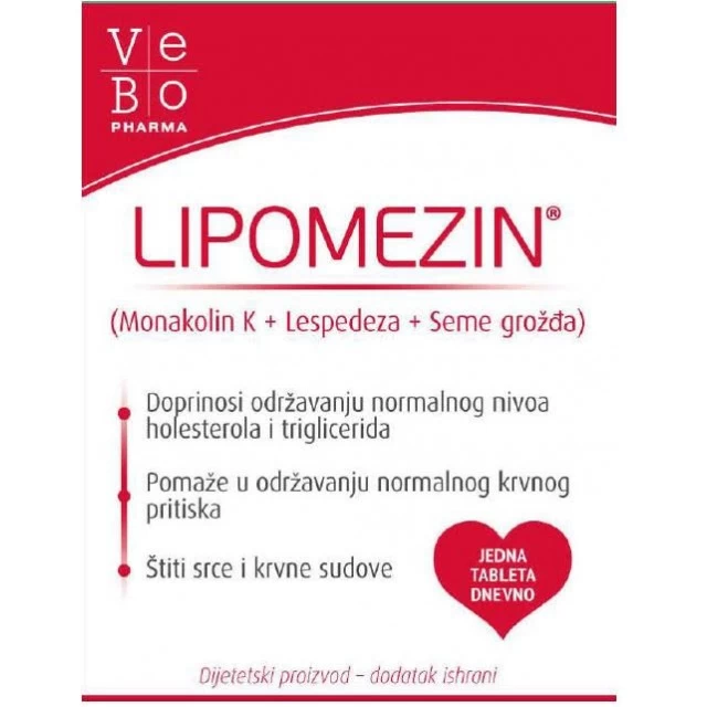 LIPOMEZIN TABLETE A60
Opis
INFORMACIJE
NALOG
SERVIS
KORISNI LINKOVI
