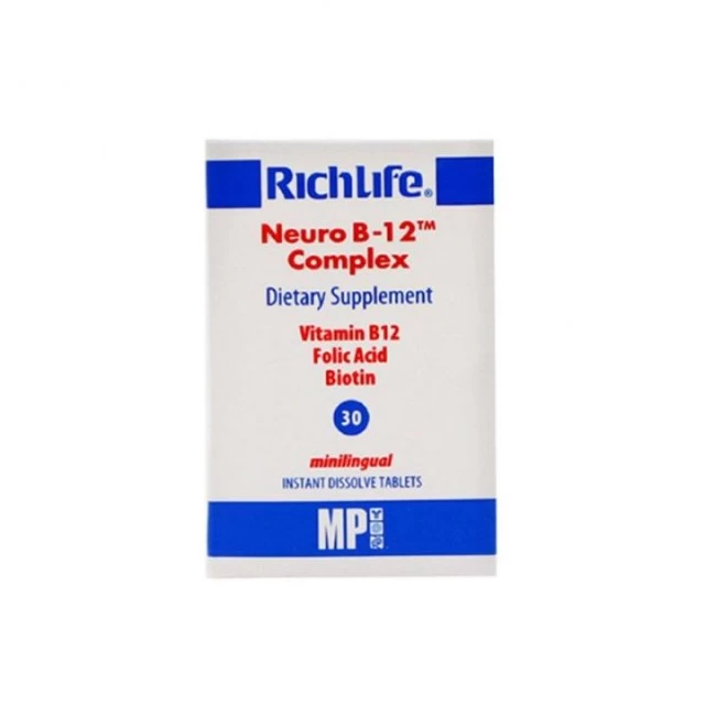 RICHLIFE NEURO B12 COMPLEX TABLETE A30
Opis
INFORMACIJE
NALOG
SERVIS
KORISNI LINKOVI