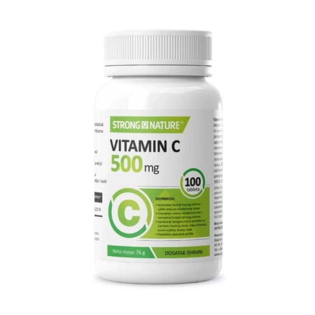 ELEPHANT VITAMIN C 500MG TABLETE A100
Opis
INFORMACIJE
NALOG
SERVIS
KORISNI LINKOVI