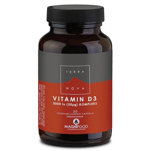 TERRANOVA VITAMIN D3 2000IJ KAPSULE A50
Opis
INFORMACIJE
NALOG
SERVIS
KORISNI LINKOVI