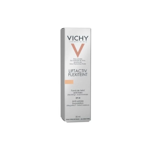 VICHY LIFTACTIV FLEXITEINT TEČNI PUDER PROTIV BORA SPF 20, ZA SVE TIPOVE KOŽE 30ML, 15 OPAL
Opis
INFORMACIJE
NALOG
SERVIS
KORISNI LINKOVI