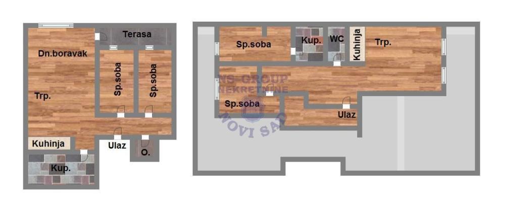 Šestosoban stan na prodaju, 130m2, 324.450€