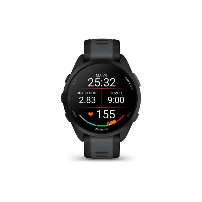 GPS pametni sat za trčanje Forerunner 165 M Black Garmin
GPS pametni sat za trčanje Forerunner 165 M Black Garmin