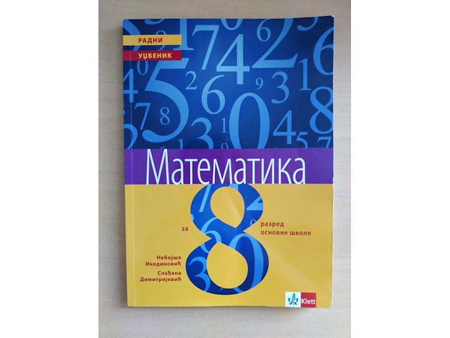 Matematika 8 osam radni udzbenik klett Nebojsa