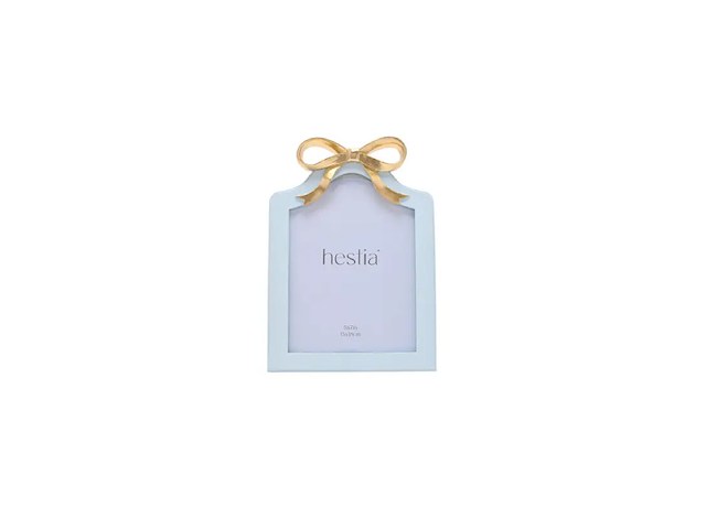 Foto ram - Hestia, Soft Blue with Ribbon, 13x18cm